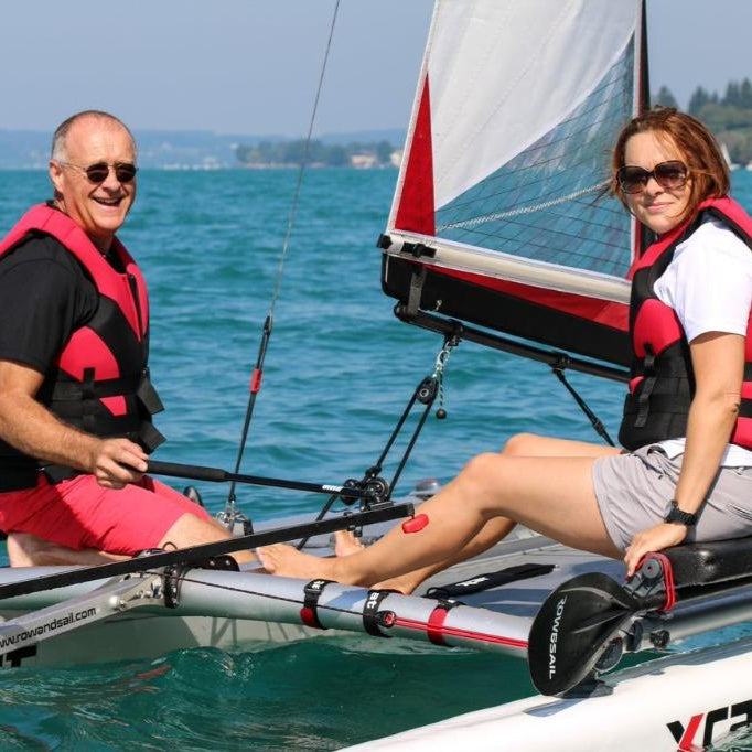 XCAT Sail Mobile sailing catamaran Boat weight only 75 kg